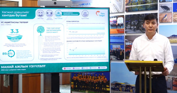 Оюутолгой ижил төрлийн уурхайнуудын ашиглалтын дунджаас дөрөв дахин бага ус ашиглажээ